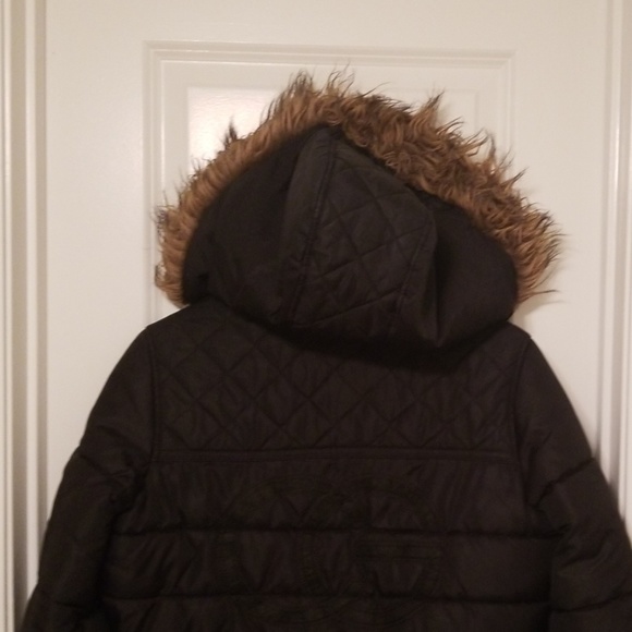 COOGI | Jackets & Coats | Coogi Black Puffer Long Winter Coat Jacket ...